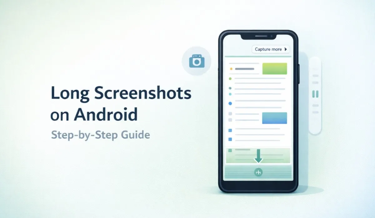 How to Take Long Screenshots on Android (Step-by-Step Guide) | Wiredify
